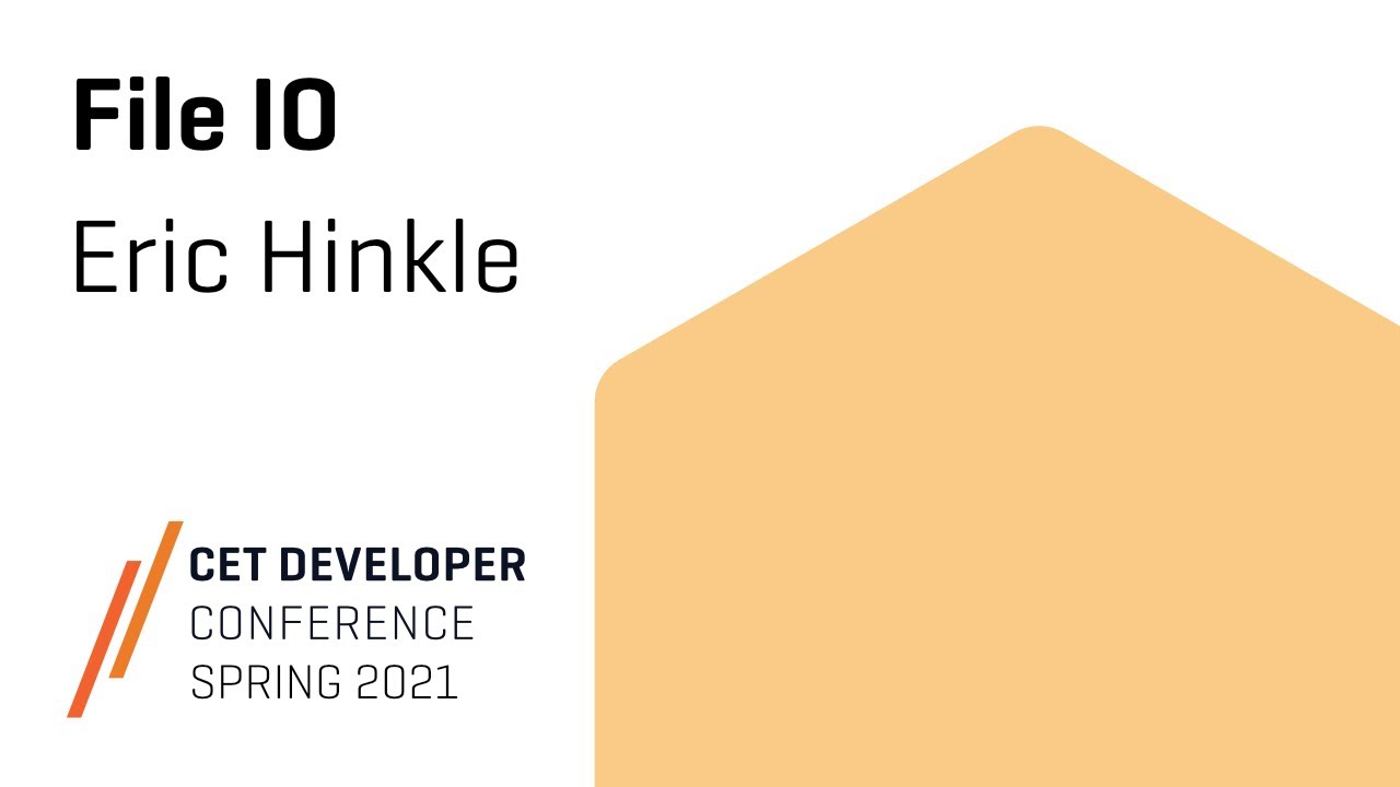 File IO w/ Eric Hinkle - YouTube