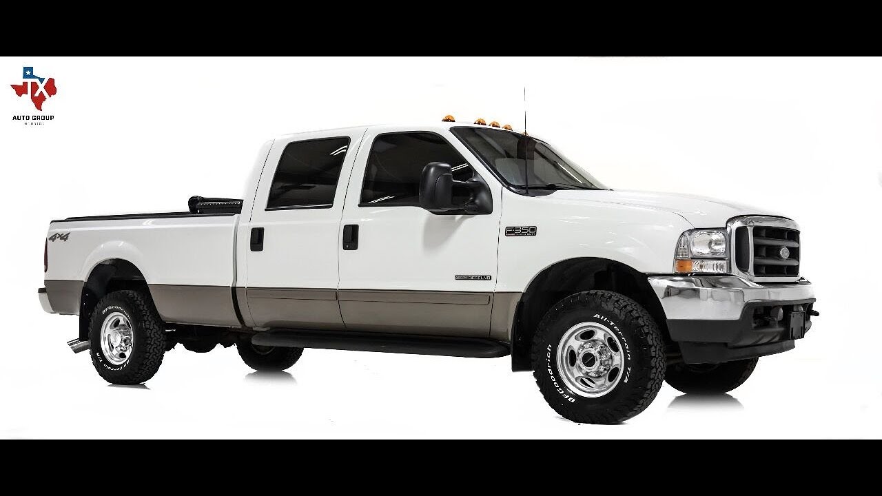 2003 Ford F350 Super Duty Crew Cab Lariat 4X4 7.3L V8 Power Stroke ...