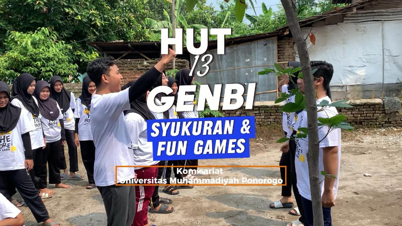 [13TH ANNIVERSARY OF GENBI] | GenBI Kediri Komisariat Universitas ...