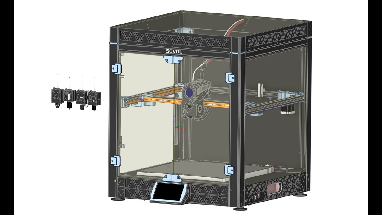 Sovol SV08 upgrades by CN3D - YouTube