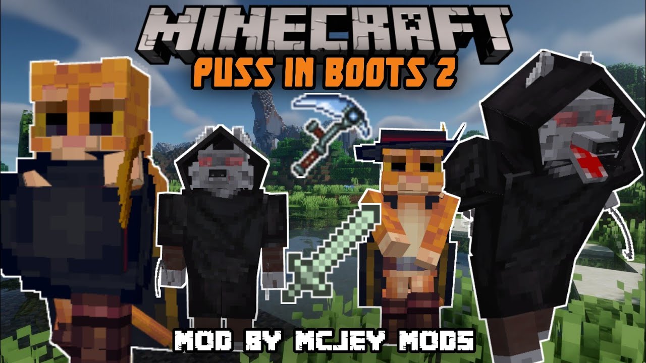 Minecraft Pe Mod 1.19 - Puss in Boots 2 Addon | Addon for Minecraft Bedrock 1.19 - YouTube