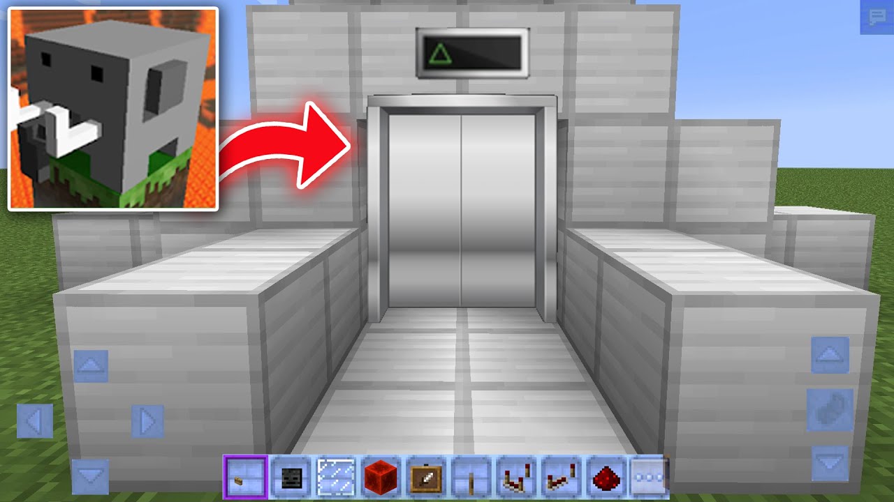 How to Make WORKING ELEVATOR in CRAFTSMAN : crafting and building - YouTube
