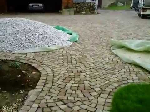 Hof pflastern - YouTube
