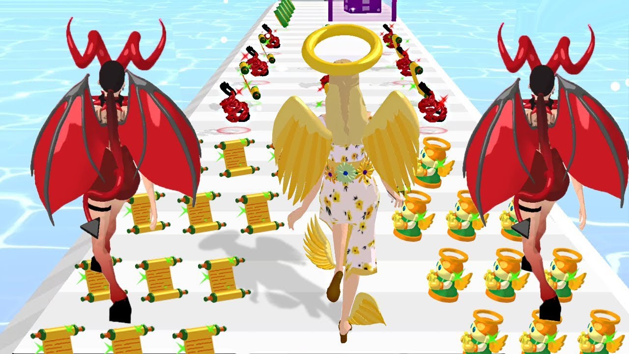 Destiny Run Game 😇 or 😈 All Levels Gameplay Android, ios - YouTube