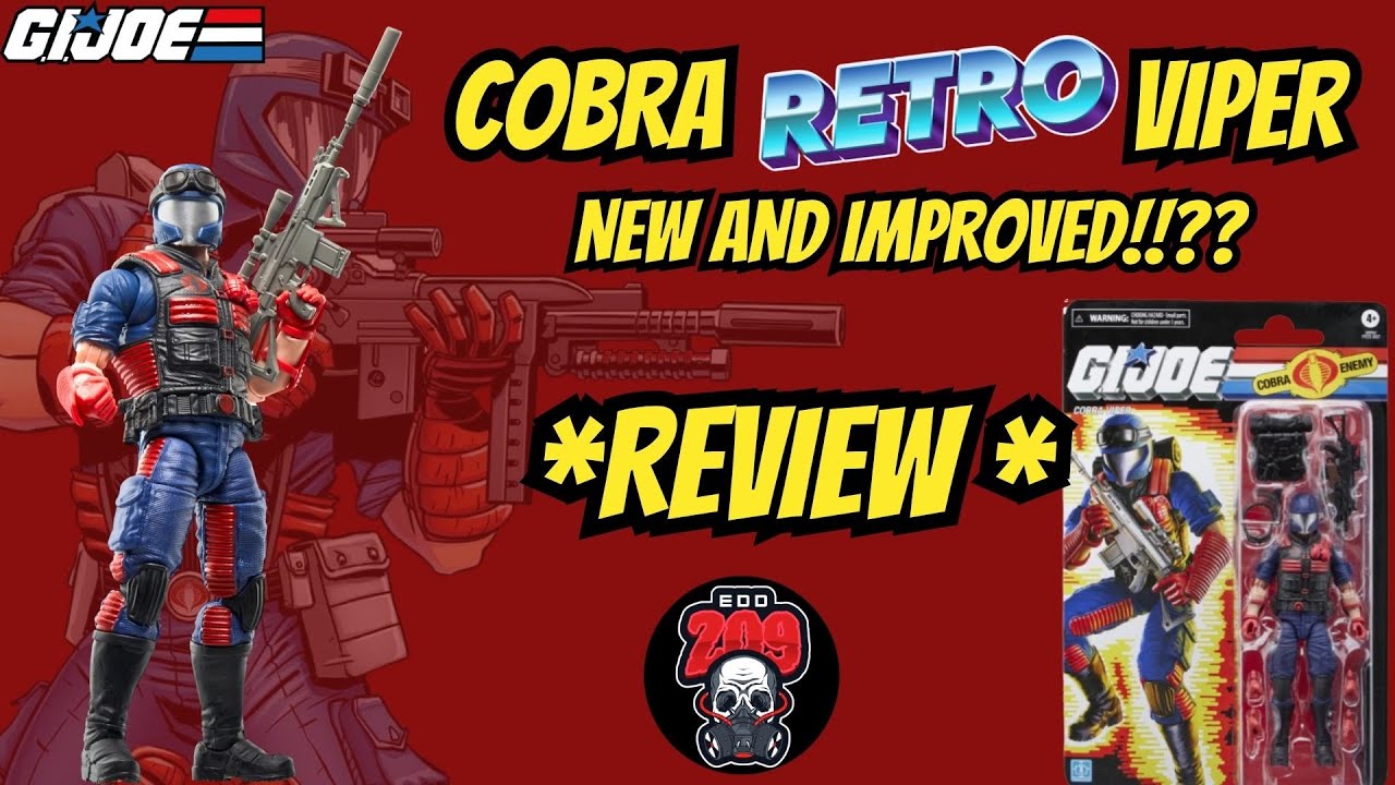 COBRA RETRO VIPER GI JOE CLASSIFIED REVIEW IS THIS THE BEST VIPER EVER ...