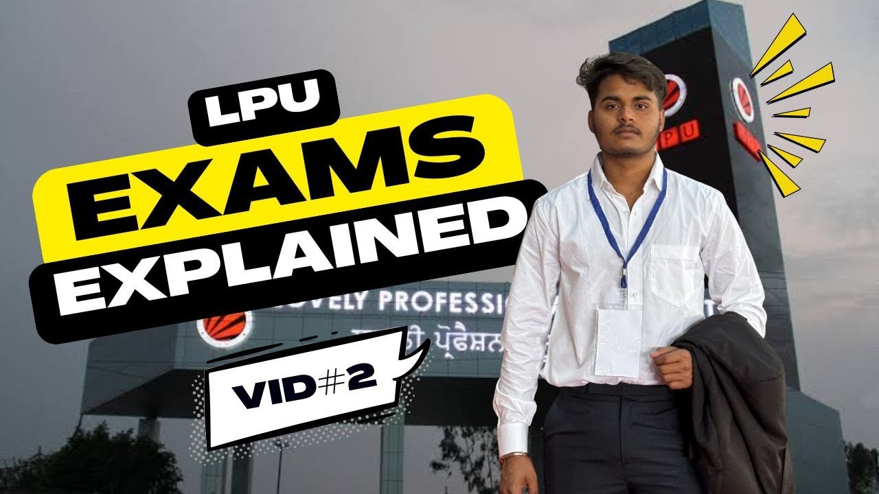 LPU EXAMINATION SYSTEM🔥#lpuuniversity #exam #lpudiaries - YouTube