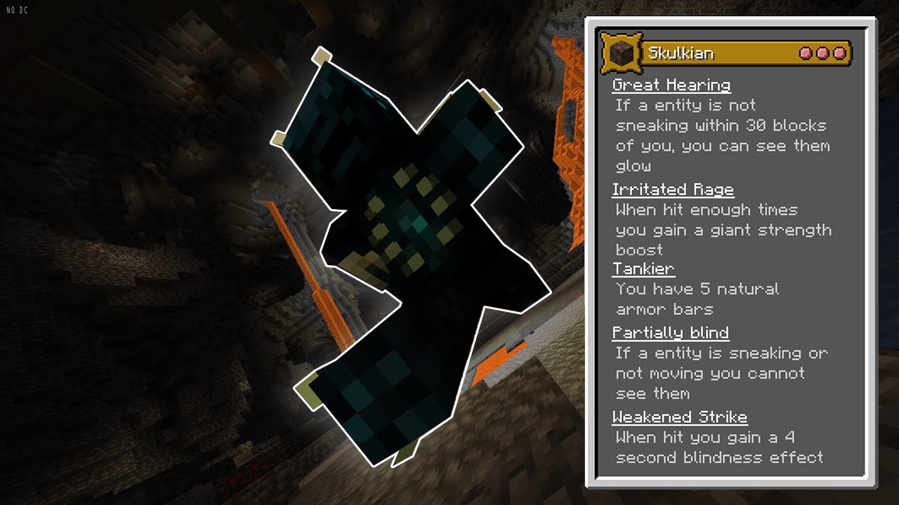 Minecraft Origins Mod: Skulkian (Custom Origin) 1.19 Inspired Origin ...