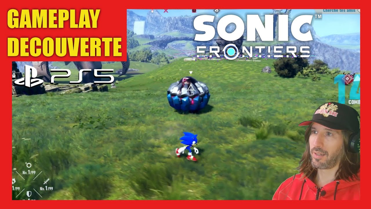 SONIC FRONTIERS PS5 - GAMEPLAY DECOUVERTE - YouTube