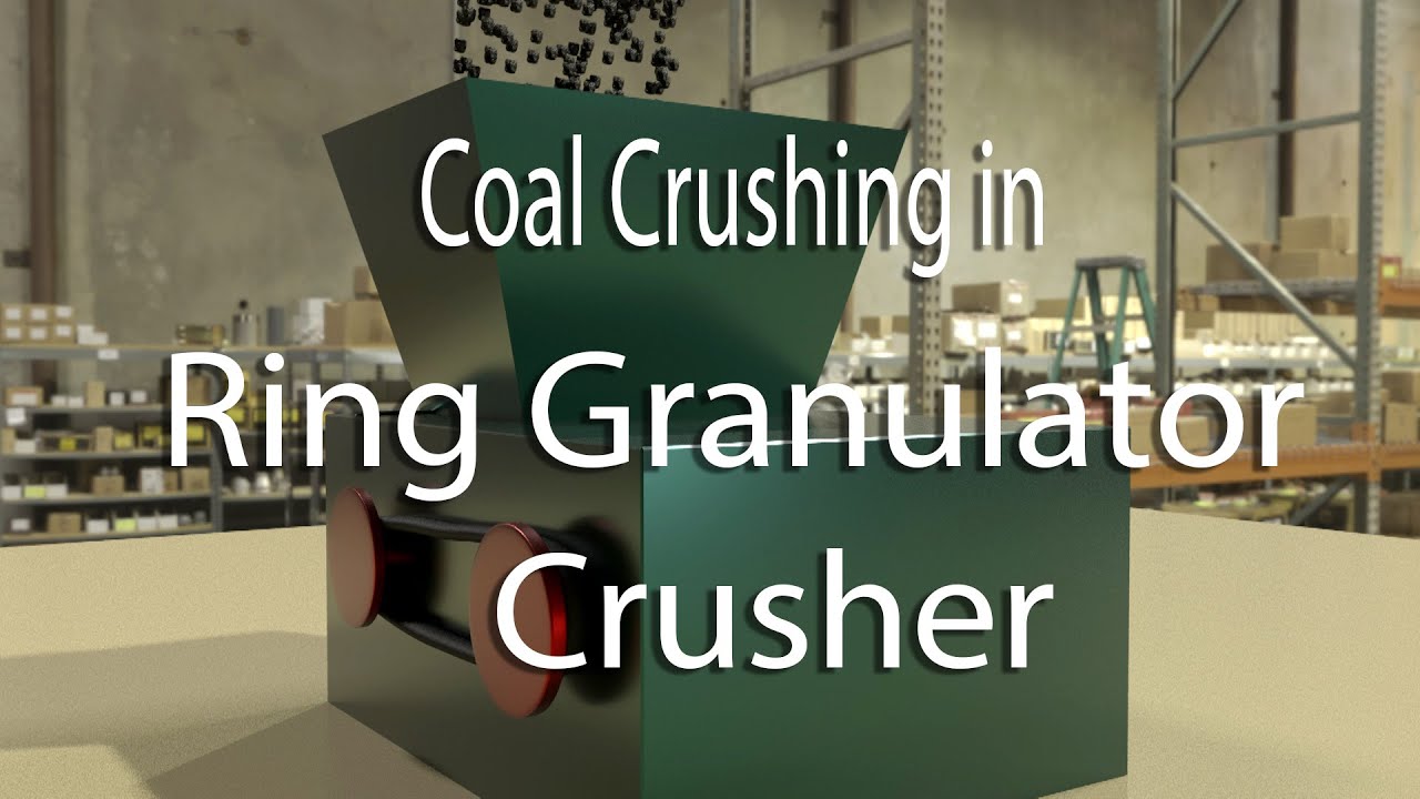 Coal Crushing in Ring Granulator Crusher #CoalCrushing #RingGranulator ...