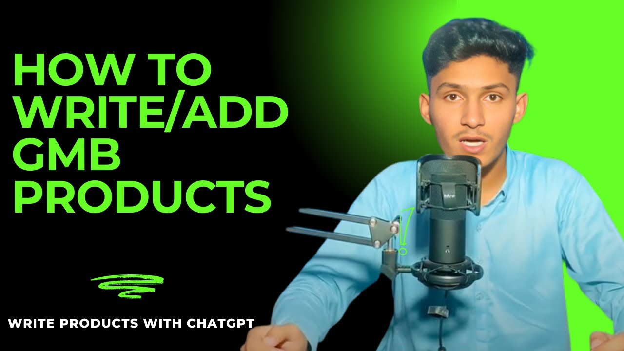 How to add GMB products | with chat gpt | optimize google my business ...