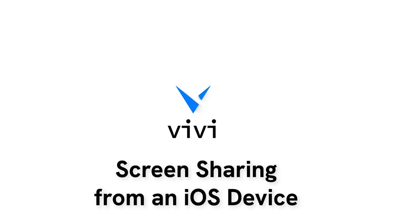Screen Sharing with Vivi from an iOS Device - YouTube