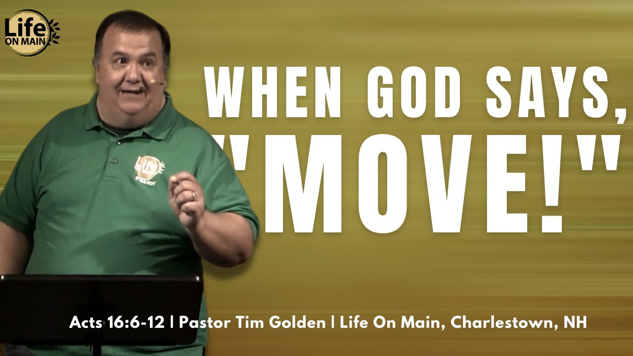 When God Says, "MOVE!" - YouTube