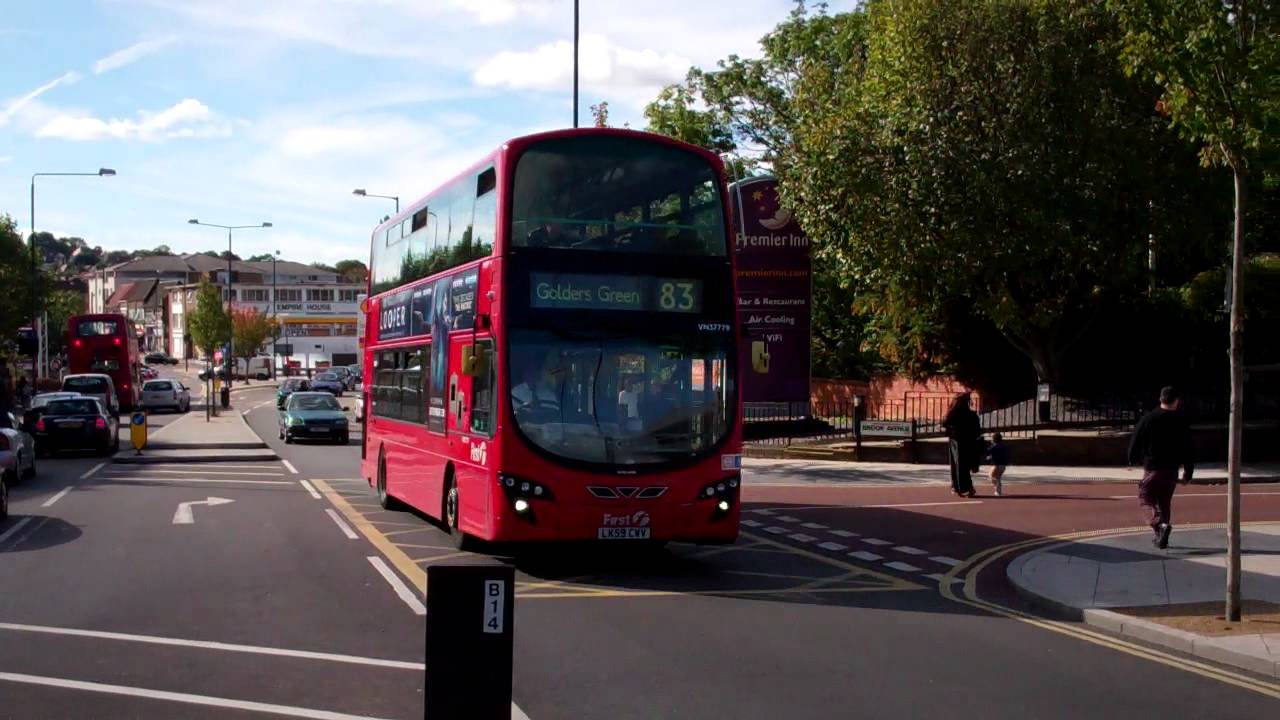 First London Route 83 VN37779 LK59CWV Wright Eclipse Gemini 2 VolvoB9TL ...