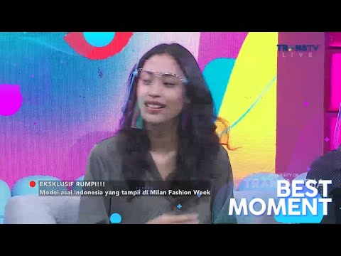 NAFA SALVANA, Model INDONESIA Yang Mengharum Nama Bangsa Di MILAN | Best Moment #Rumpi (21/3/22)