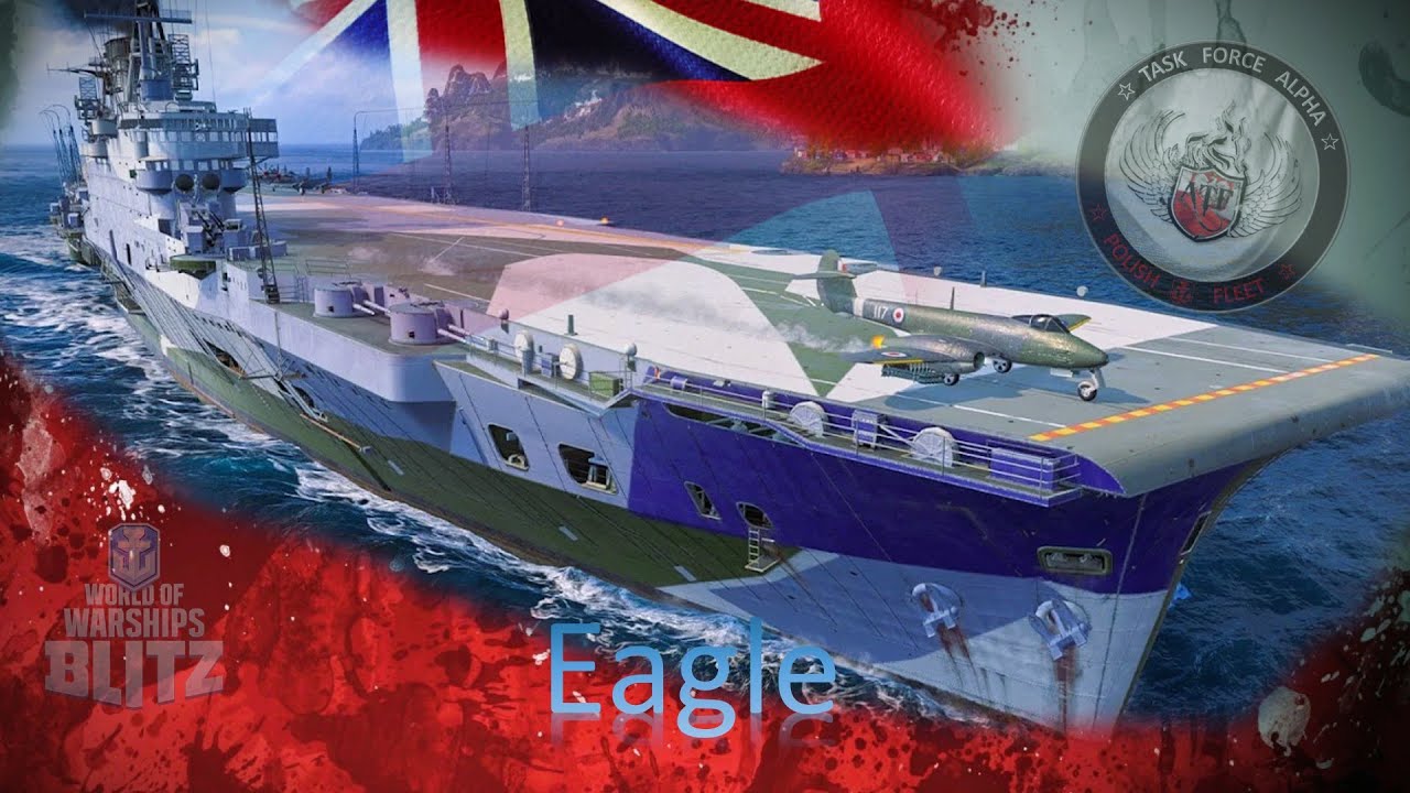 World of Warships Blitz Eagle - prezentacja okrętu - YouTube