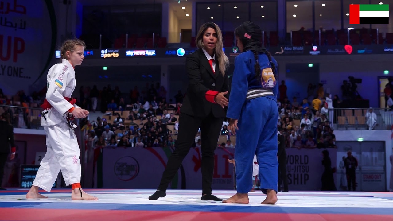 Daria Voloshyna at the “Abu Dhabi World Youth Jiu-Jitsu Championship ...