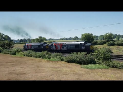 Sneak peak of the EuroPhoenix Class 37 - YouTube