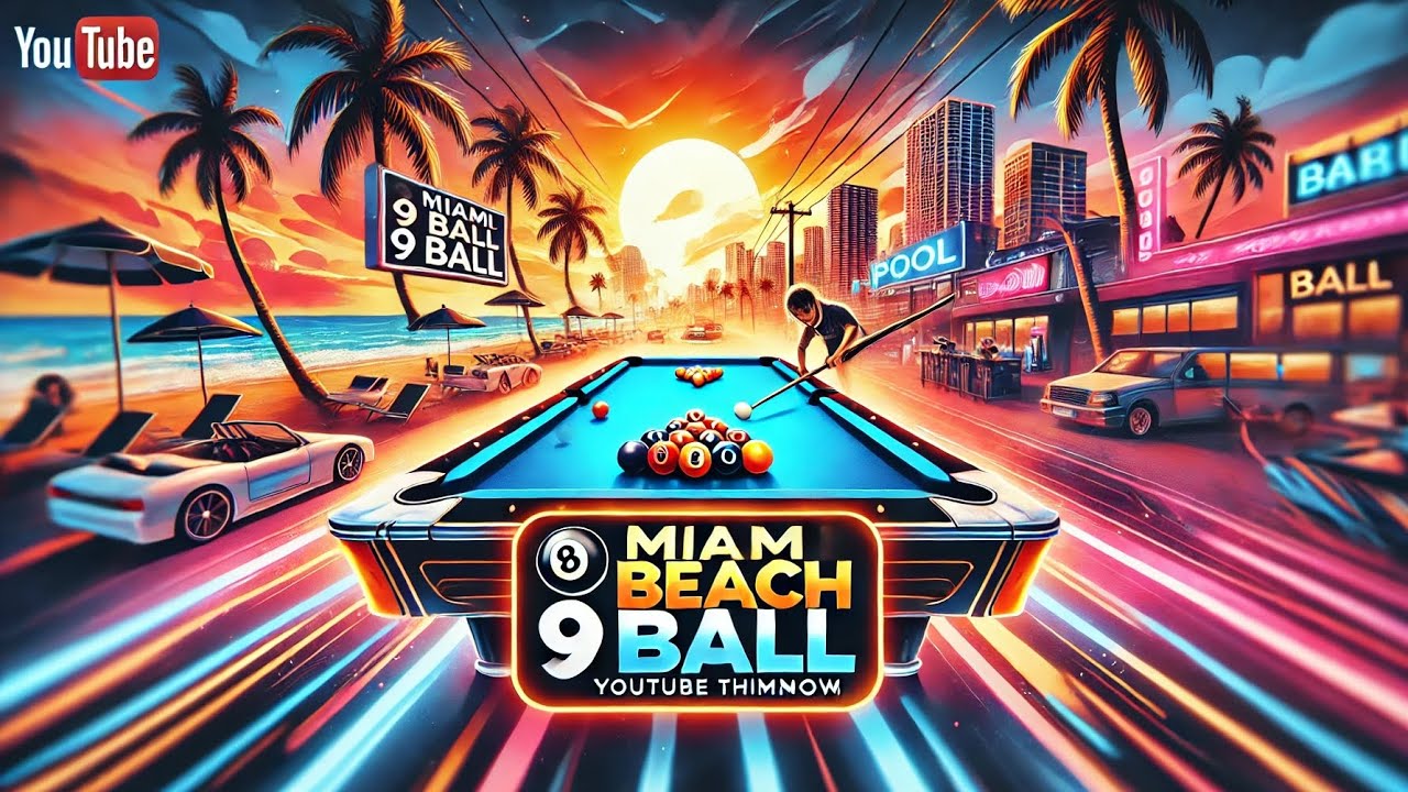 Miami Beach 9 Ball - Ultimate Pool Battle! 🔥 - YouTube