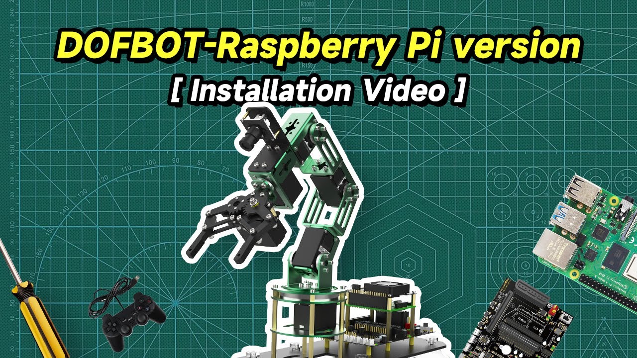 DOFBOT-Pi5 Installation Video - YouTube