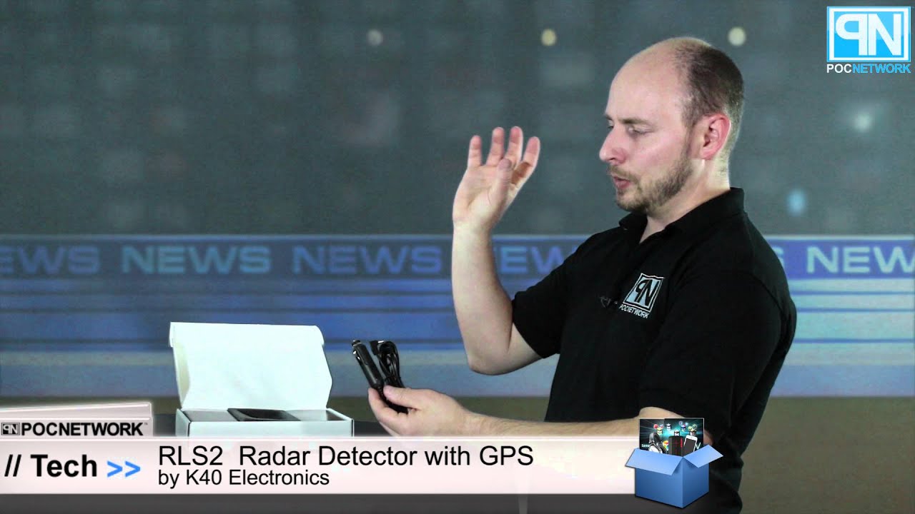 K40 Electronics RLS2 Radar Detector with GPS - Unboxing and Review ...