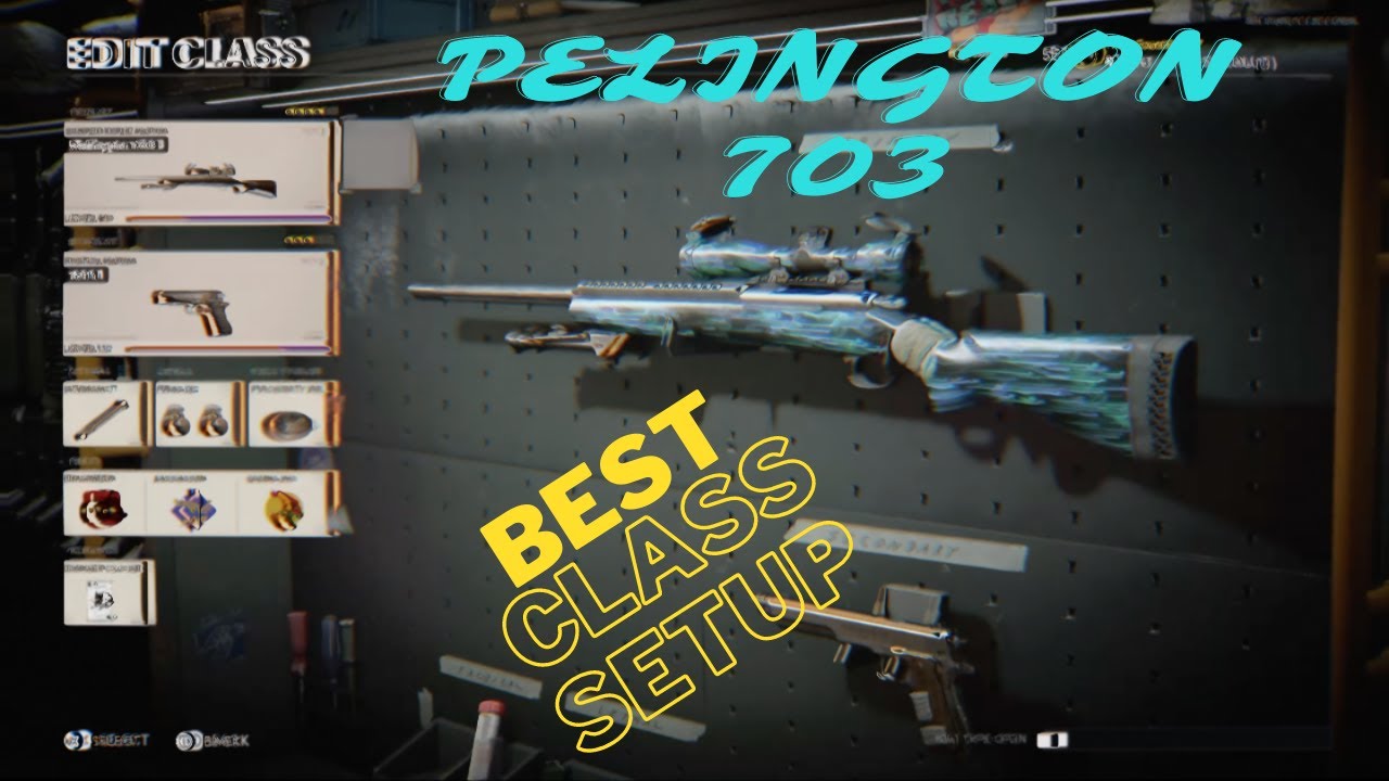 THE BEST PELINGTON 703 CLASS SETUP!!! (Black Ops Cold War) - YouTube