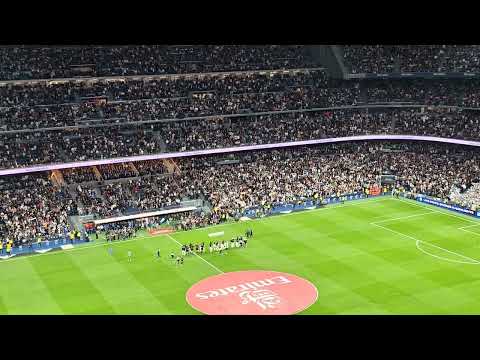 Real Madrid - Betis: entrada de los jugadores (temporada 2025-26)