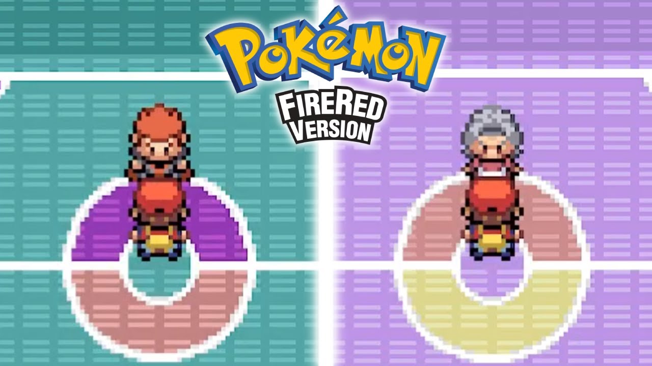Pokemon Fire Red Sprites Game Boy Advance Pokémon FireRed