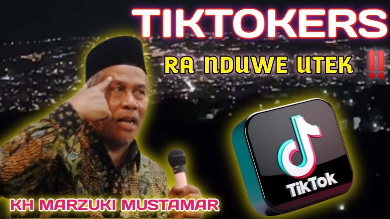 KH MARZUKI MUSTAMAR TERBARU 2024 NESU KARO TIKTOKER - YouTube