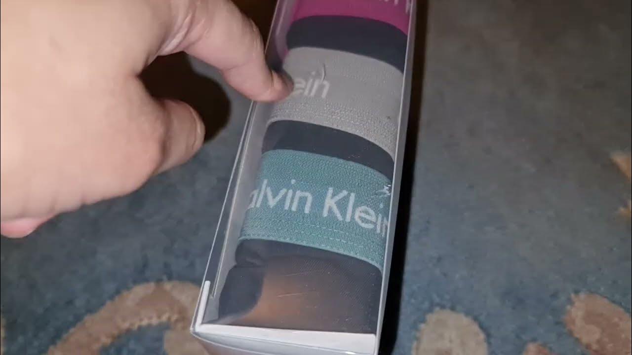 Calvin Klein Classic Fit Trunks Unboxing And Review - YouTube