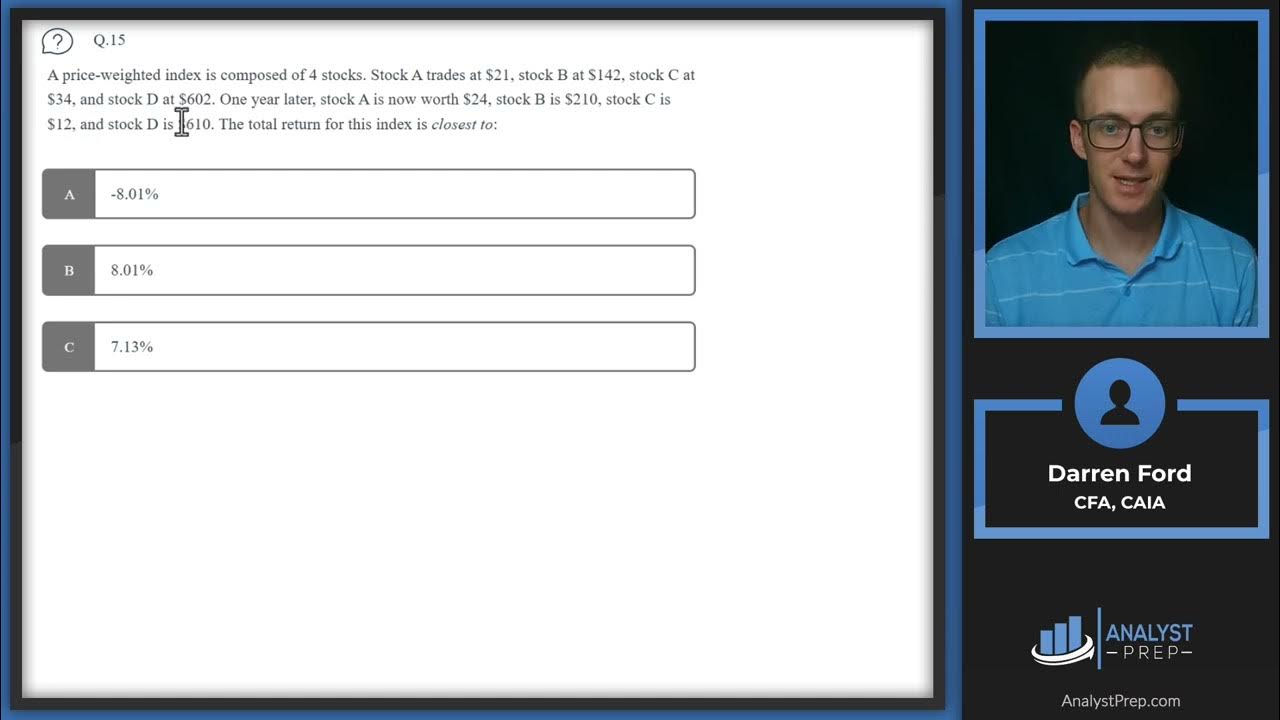 Mock Exam #2B – Question 11-20 | CFA® Level I Exam Preparation ...