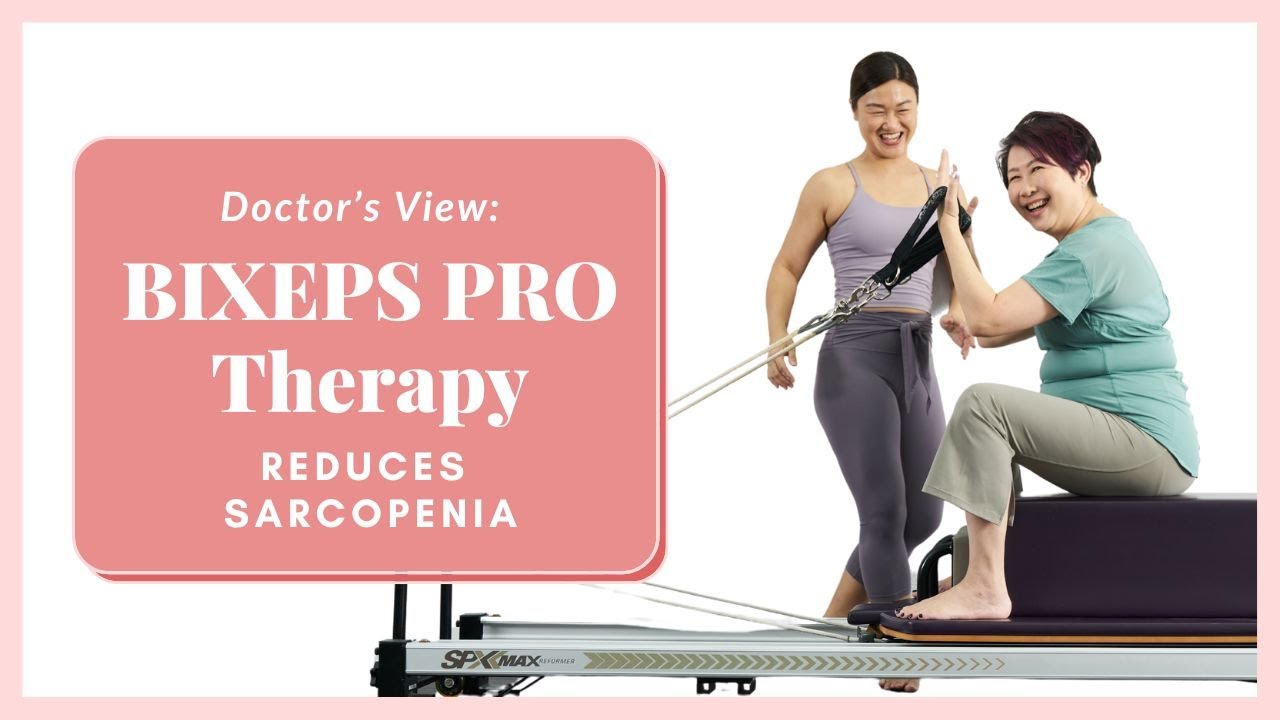 BIXEPS Pro Therapy ‪‪@PilatesFitnessFam Improves Sarcopenia - YouTube