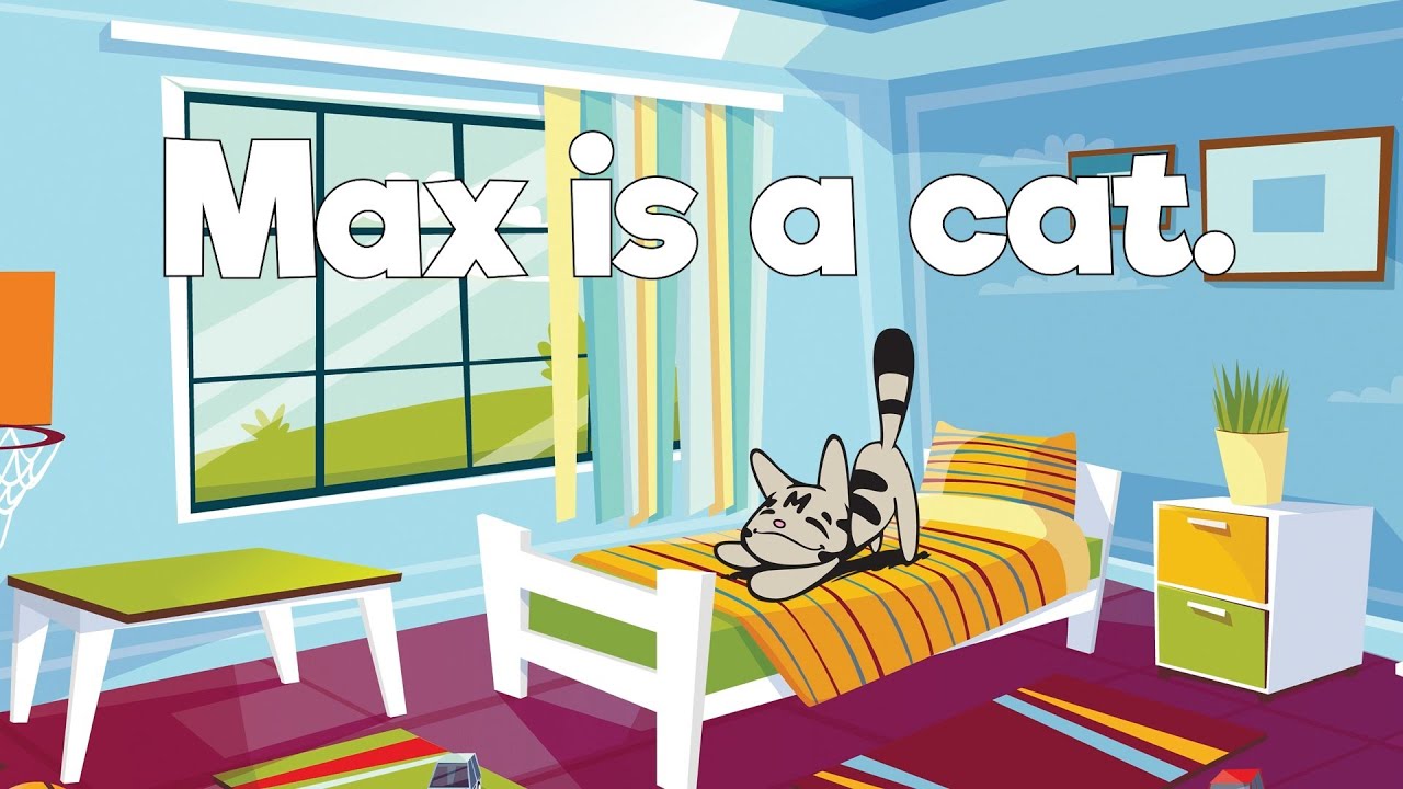 【Decodable book 4 Max the Cat】 - YouTube