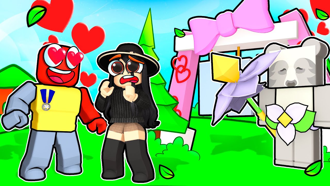 Rizzing an e-girl in Bee Swarm Simulator For Valentines Day 💝 - YouTube