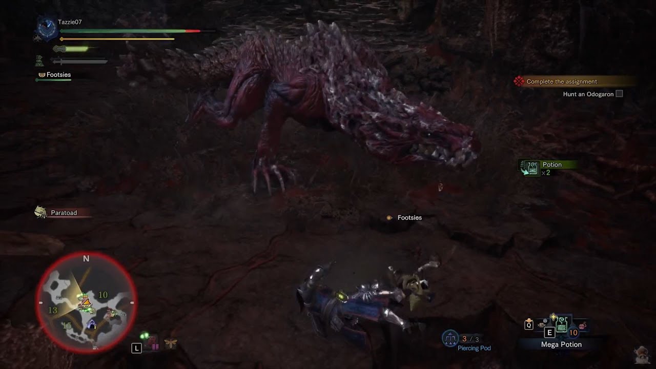 MHWorld (Steam) Dual Blades Solo 014 | Odogaron LR | Tail Severed - YouTube