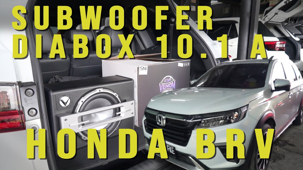 SUBWOOFER VENOM DIABOX COCOK BANGET DI MOBIL BRV! - YouTube