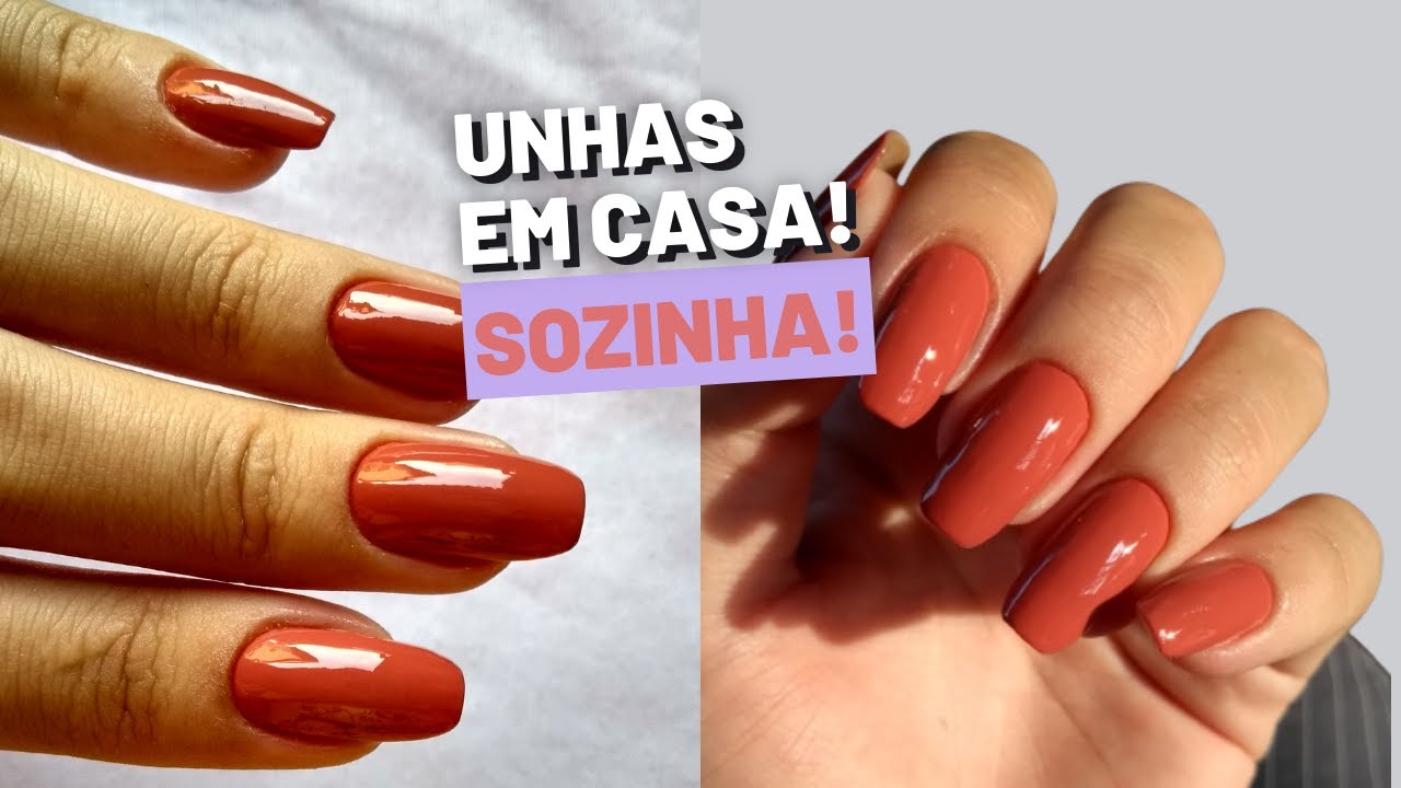 UNHAS EM CASA!! MUITO FÁCIL! - YouTube