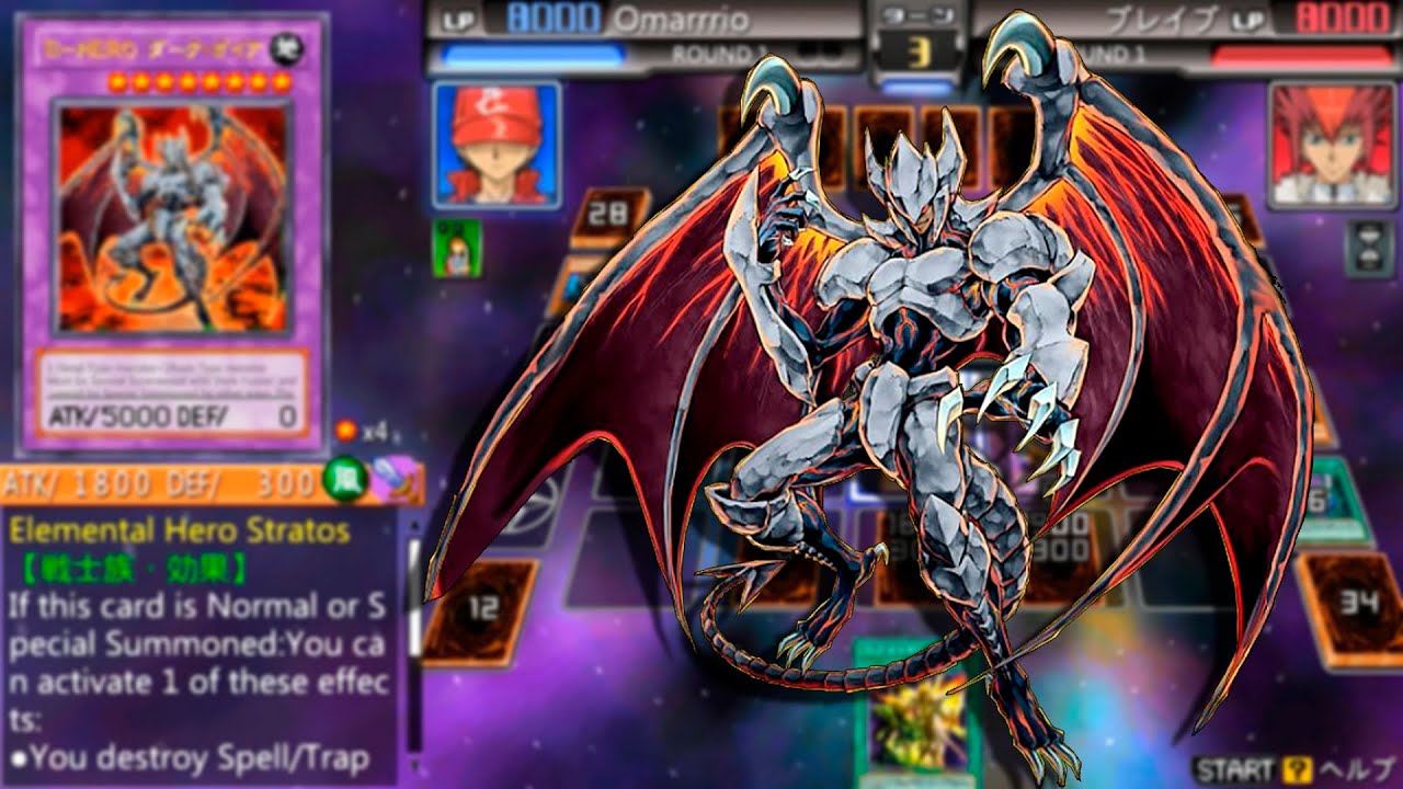 Yu-Gi-Oh! 5D's Tag Force 6 - Evil Hero Fast Duel! [Dark Gaia + Wild ...