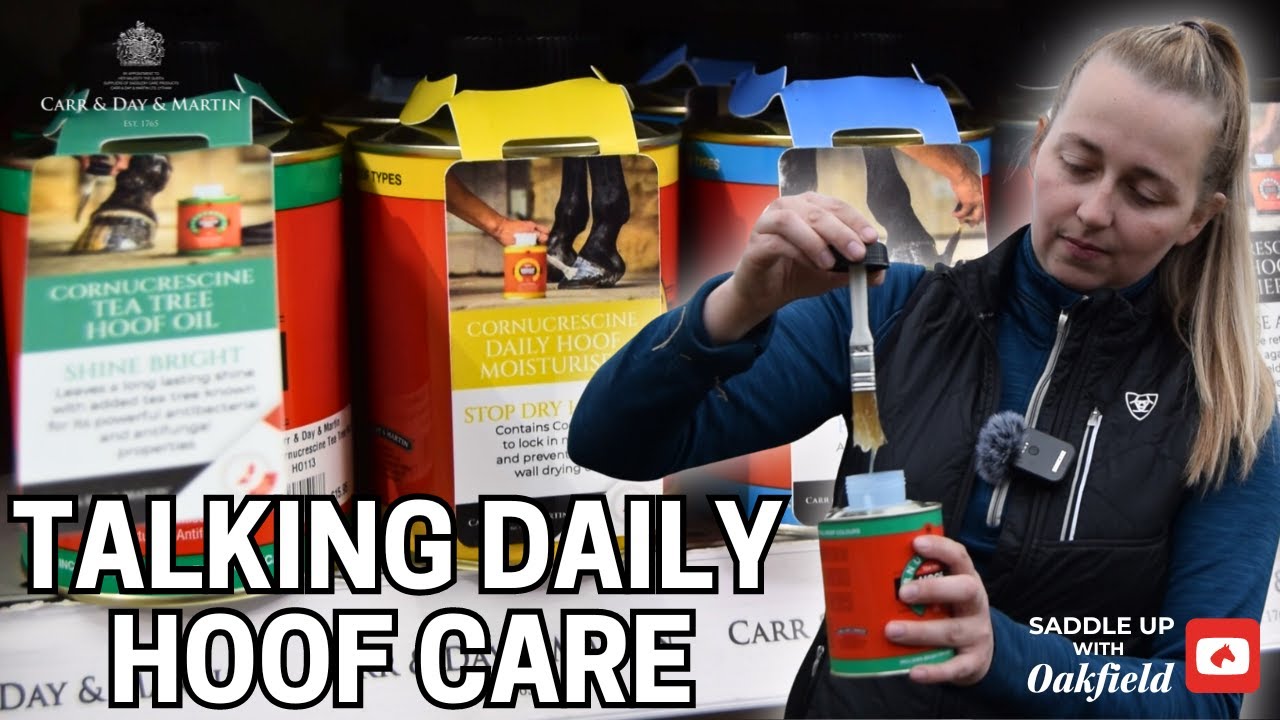 Talking Daily Hoof Care! Carr & Day & Martin Daily Hoof Care Range ...