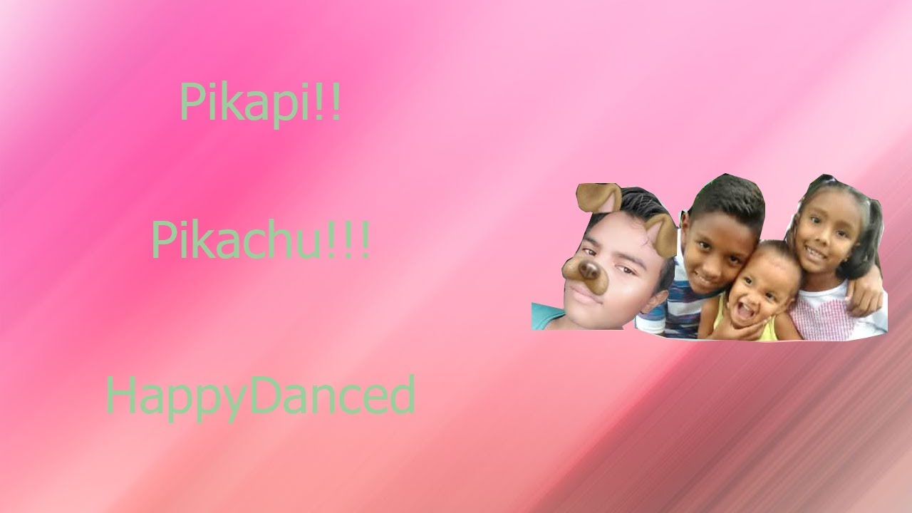 Pikapi!! Pikachu!! (Happy Danced) - YouTube