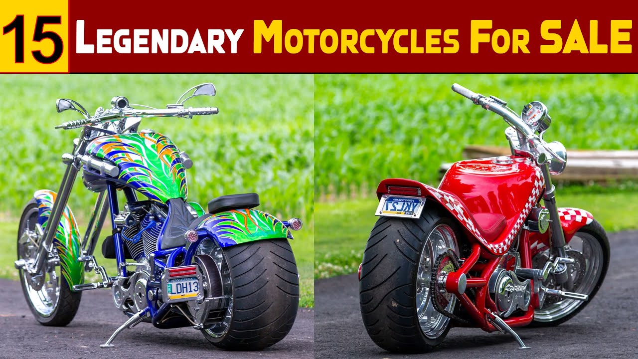 15 Legendary Motorcycles for Sale – Classic, Rare & Custom Bikes - YouTube