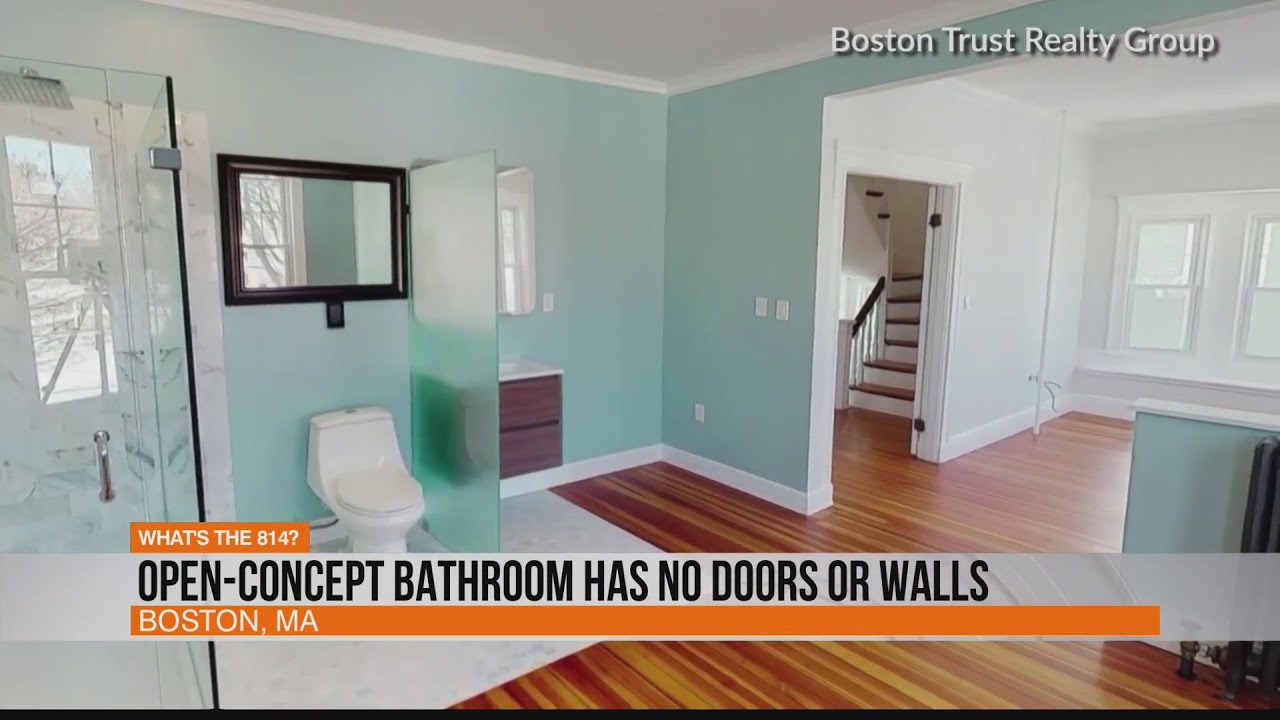 MUST SEE: Open-concept bathroom has no doors or walls - YouTube