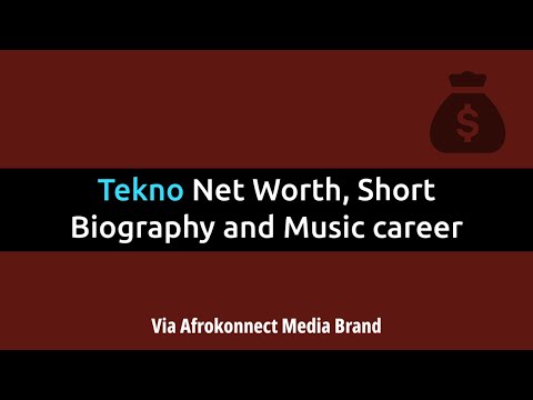 Tekno net worth, Music Career and short Biography