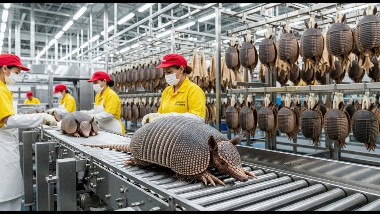 Inside the Armadillo-Shell Factory: From Armor Plates to Luxury Goods ...