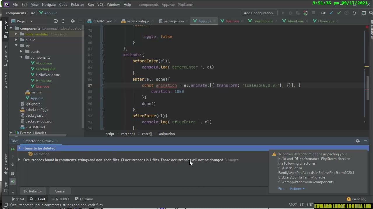 【vue3】animating with javascript 1 - YouTube