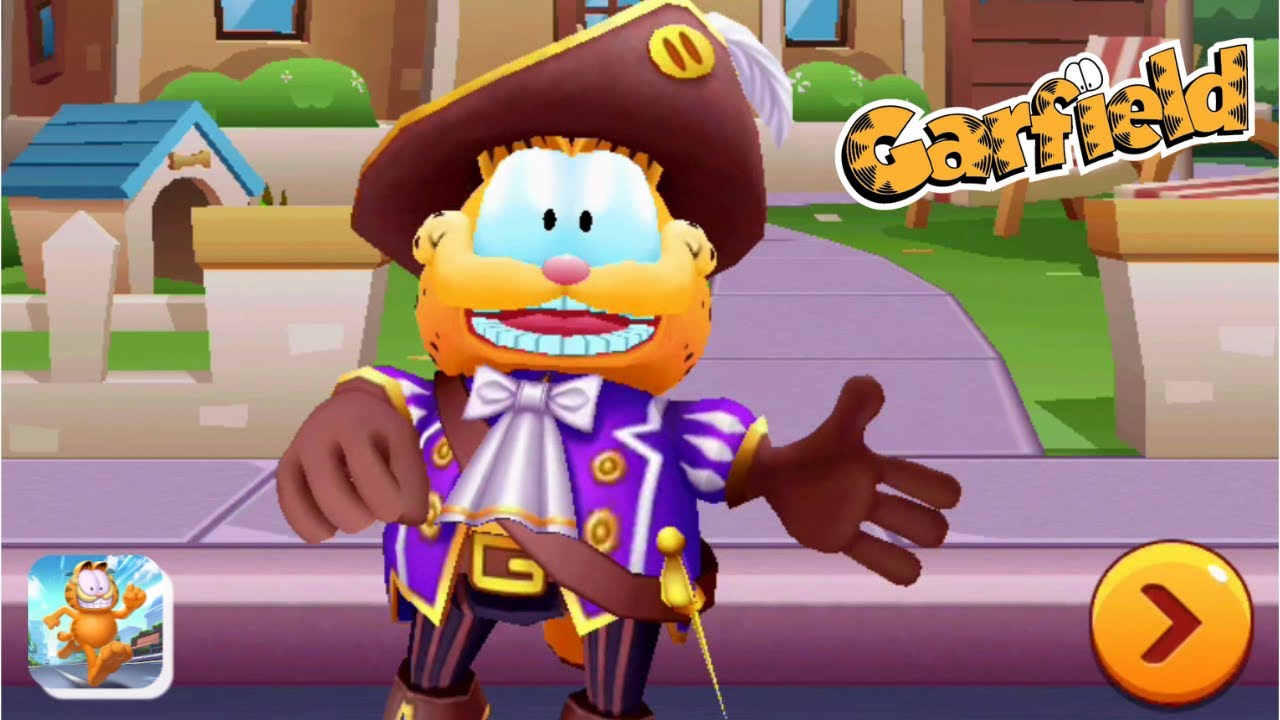 ALL CHARACTERS Garfield Rush 🐈 Play w/ Garfield, Odie or Nermal ...