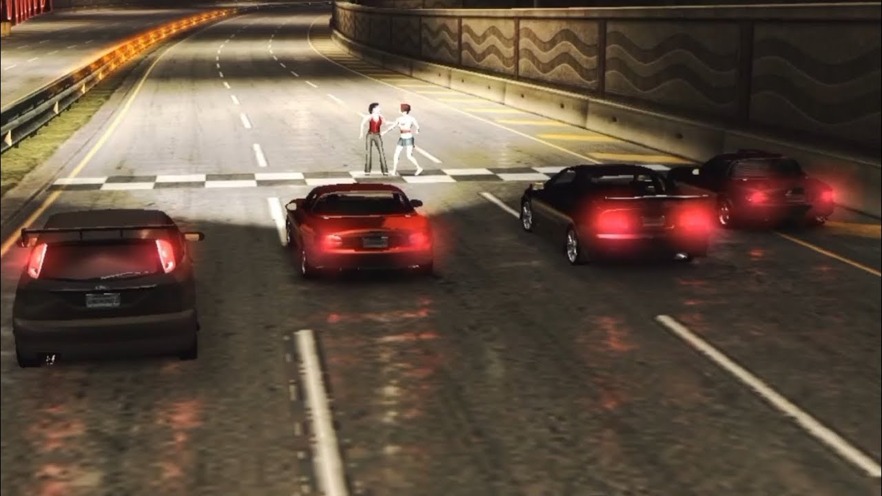 Circuit Race On Highway Track/Need For Speed Underground 2/Laps=2/1 Vs ...