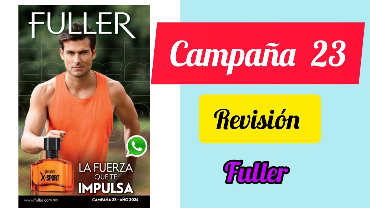 Folleto fuller campaña 24-2024. Revisión - YouTube