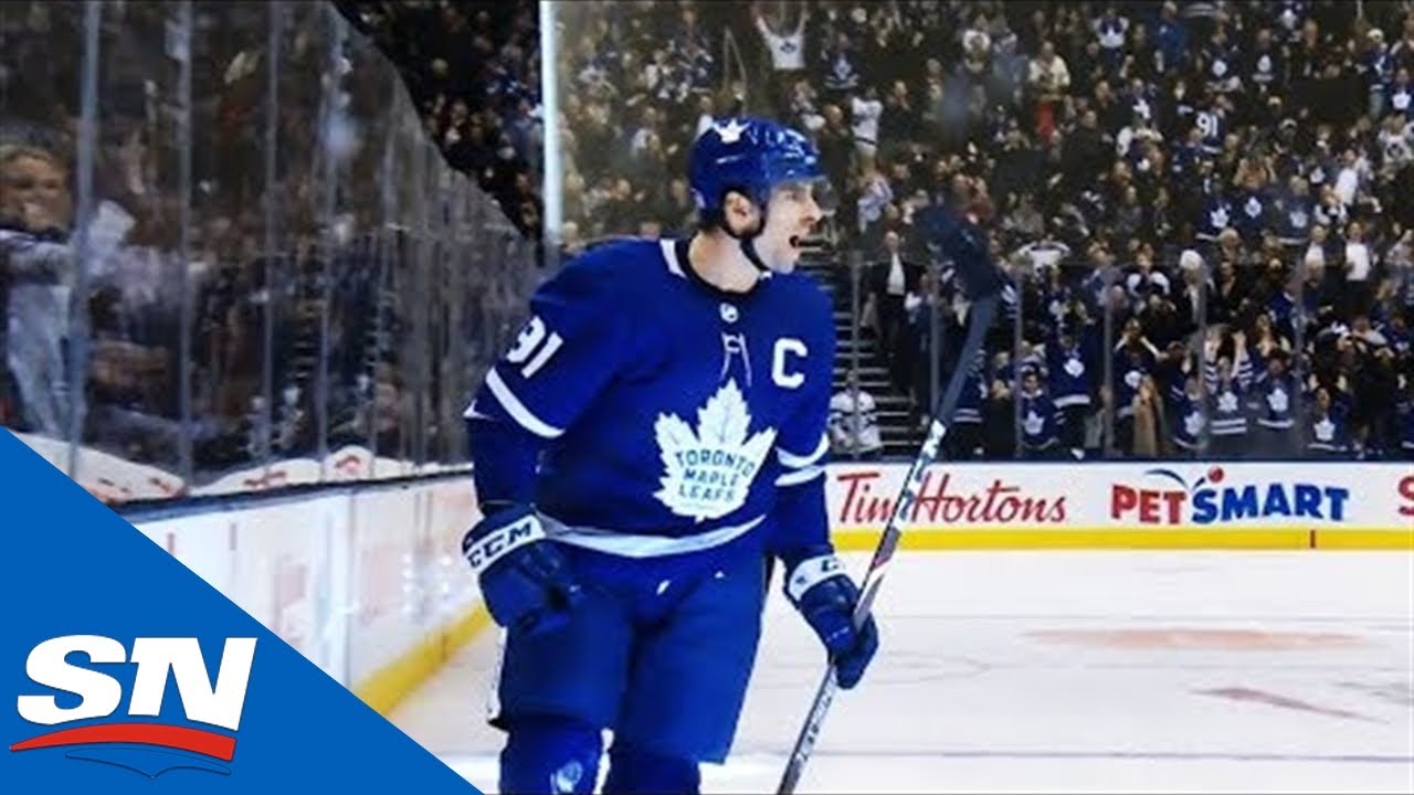 Mitch Marner Feeds John Tavares For Maple Leafs Overtime Goal - YouTube
