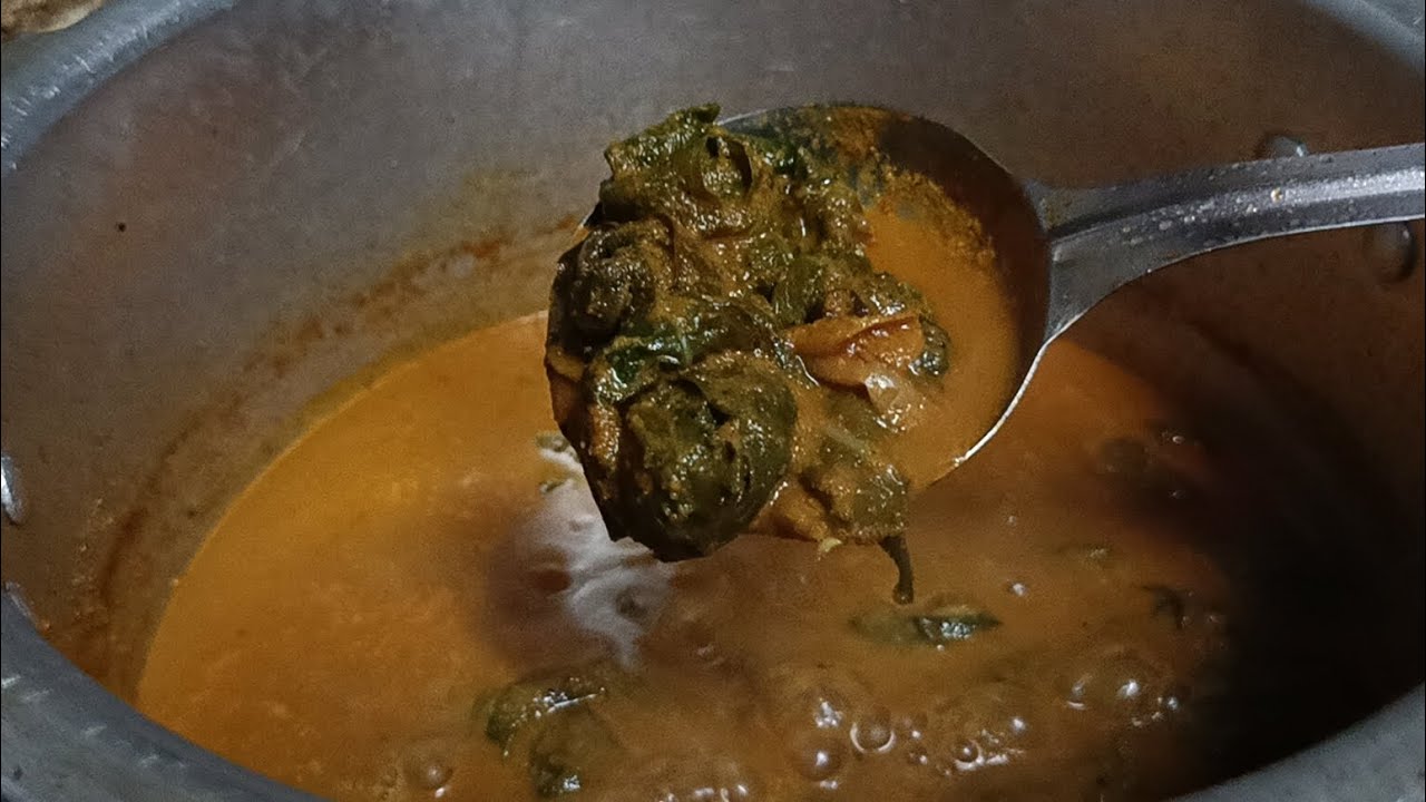 Village style Colocasia leaves Recipe/ colocasia leaves knots/ Chetla ...