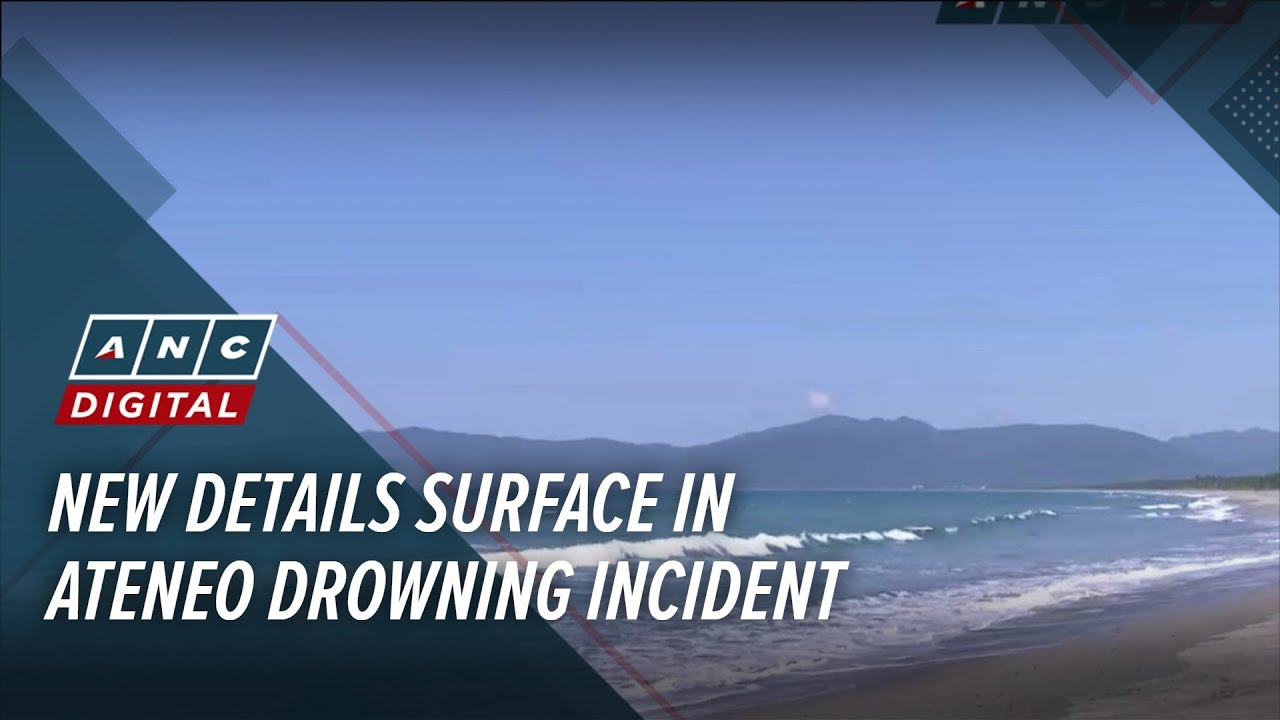 New details surface in Ateneo drowning incident | ANC @abscbnnews